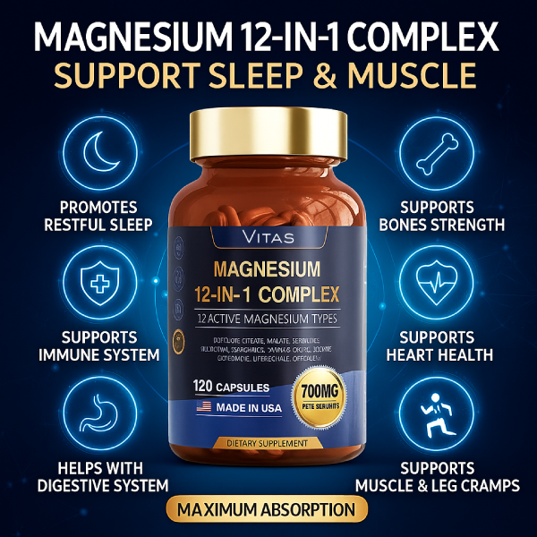 Vitas 12-in-1 Magnesium Complex